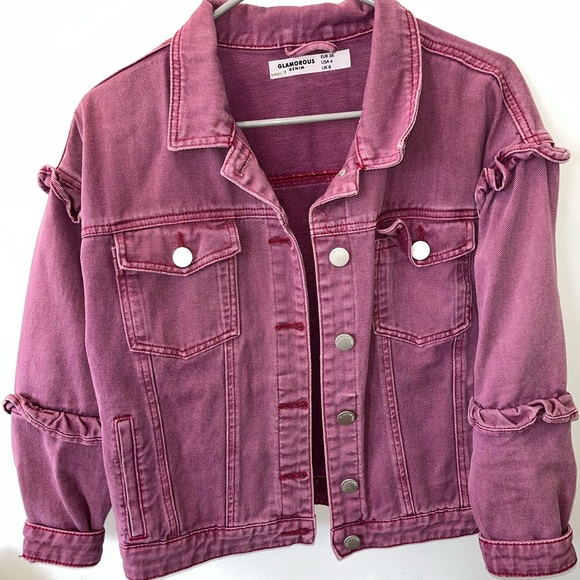 Jackets & Coats | Purple Denim Jacket | Poshmark